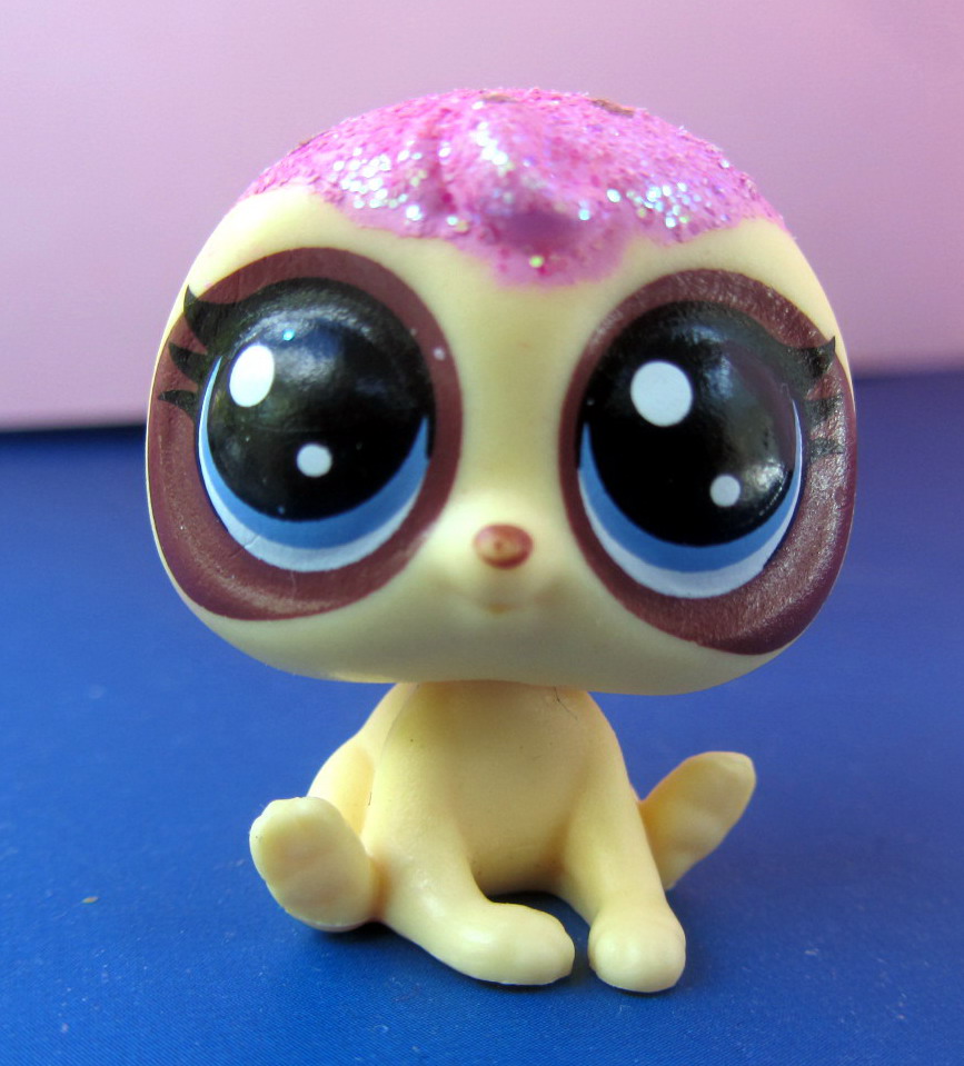 Littlest Pet Shop (LPS) FROSTING FRENZY VANILLA SERIES 2 Sloth – Hasbro ...