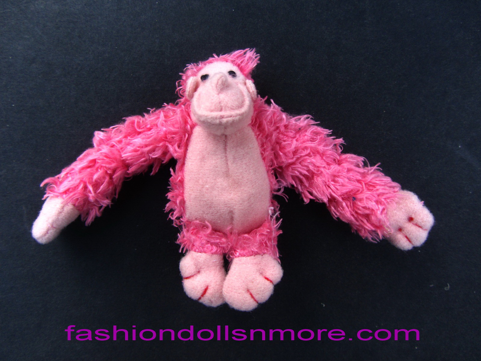 slumber-party-meygan-pink-monkey-toy fashiondollsnmore.com