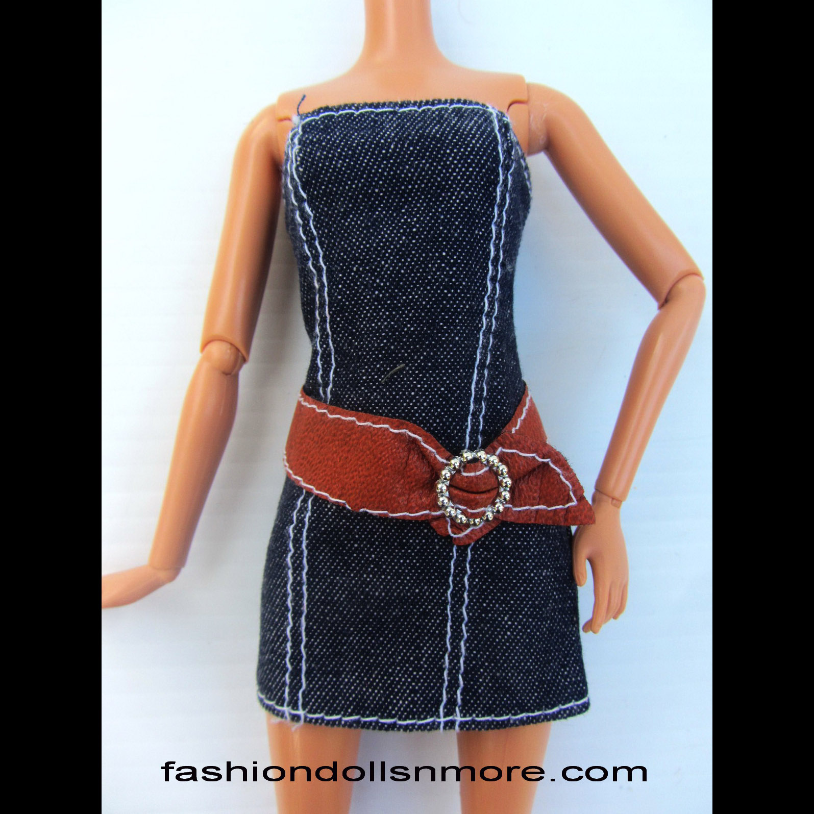 my-scene-spring-break-barbie-denim-dress fashiondollsnmore.com
