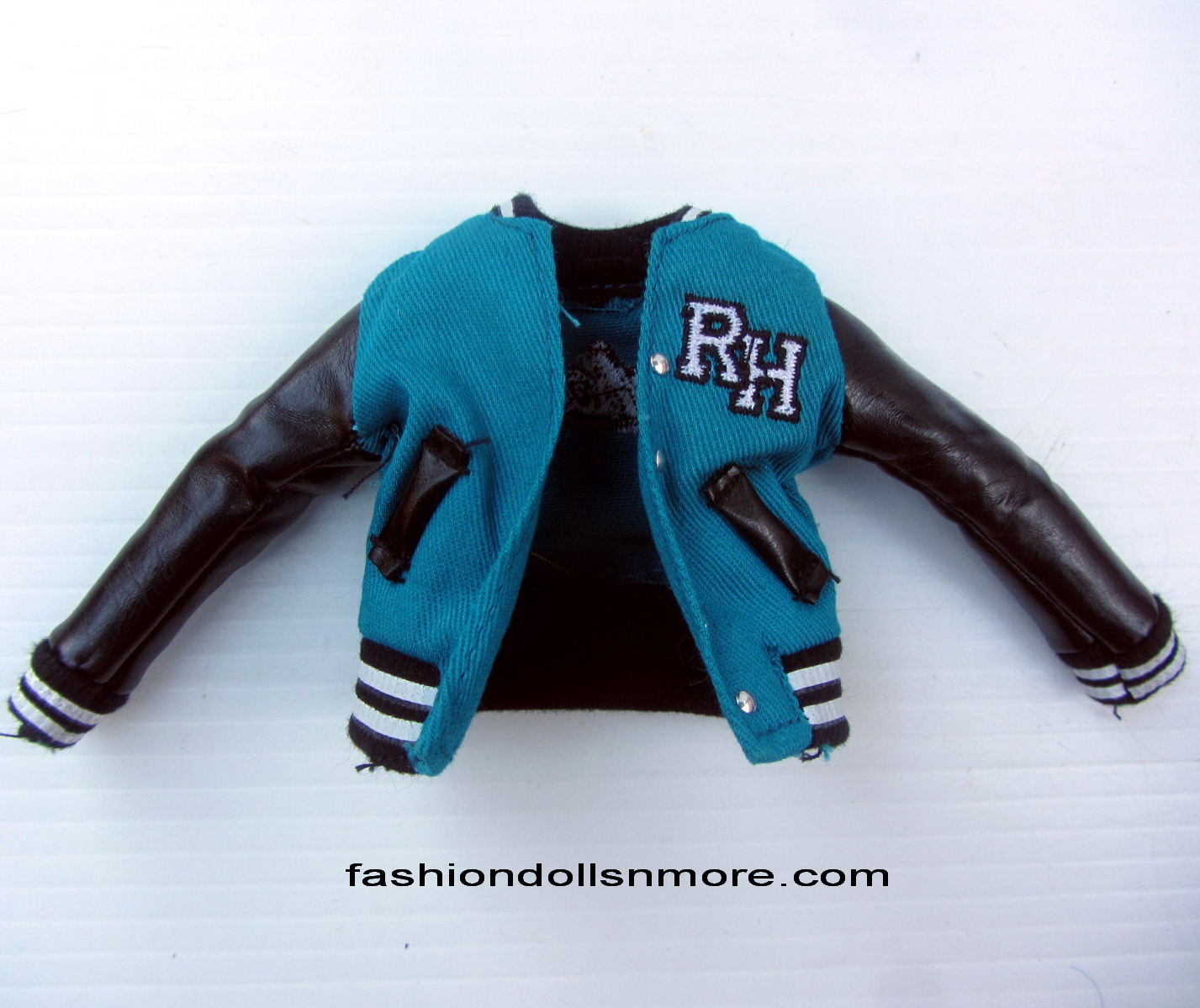 rainbow-high-jacket-river-kendall-teal fashiondollsnmore.com