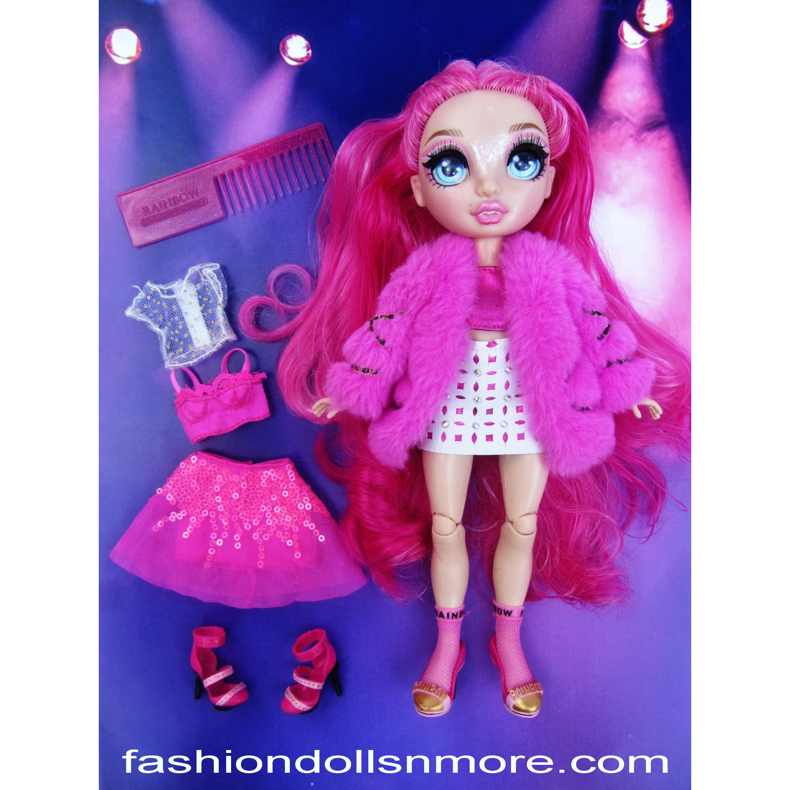 rainbow-high-stella-monroe-magenta-series-2 fashiondollsnmore.com