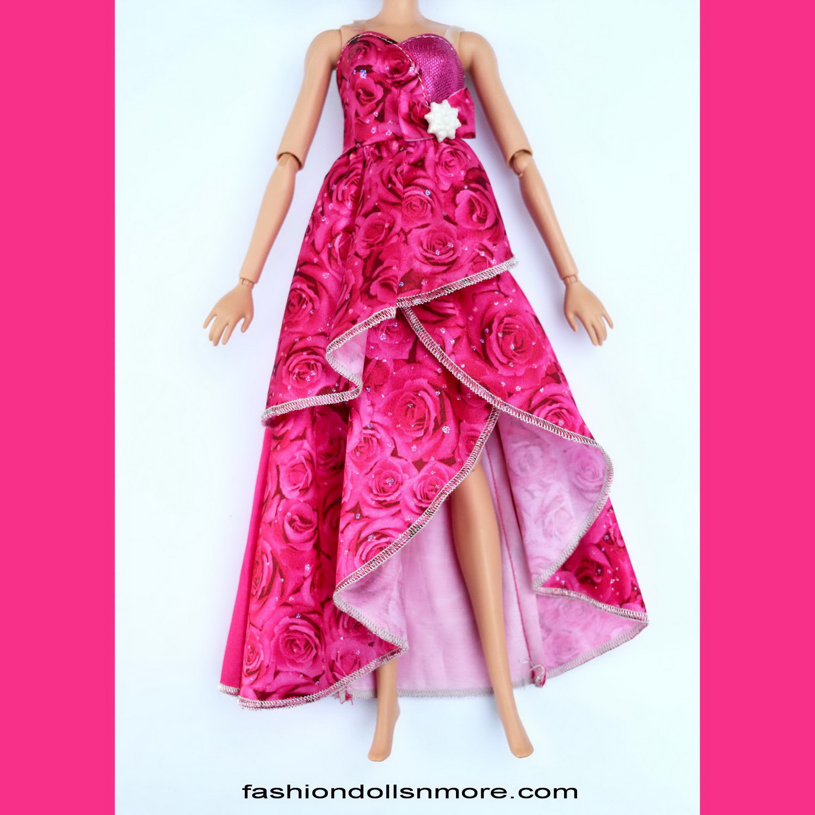 barbie-birthday-princess-roses-dress-bcp32 fashiondollsnmore.com