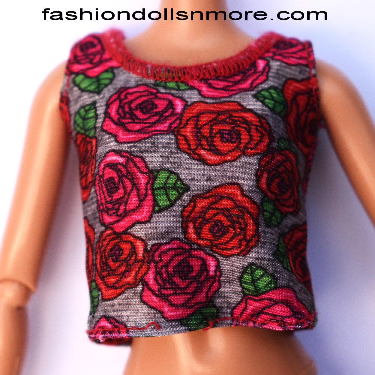 skipper-doll-roses-pattern-top-bath-tub-time fashiondollsnmore.com