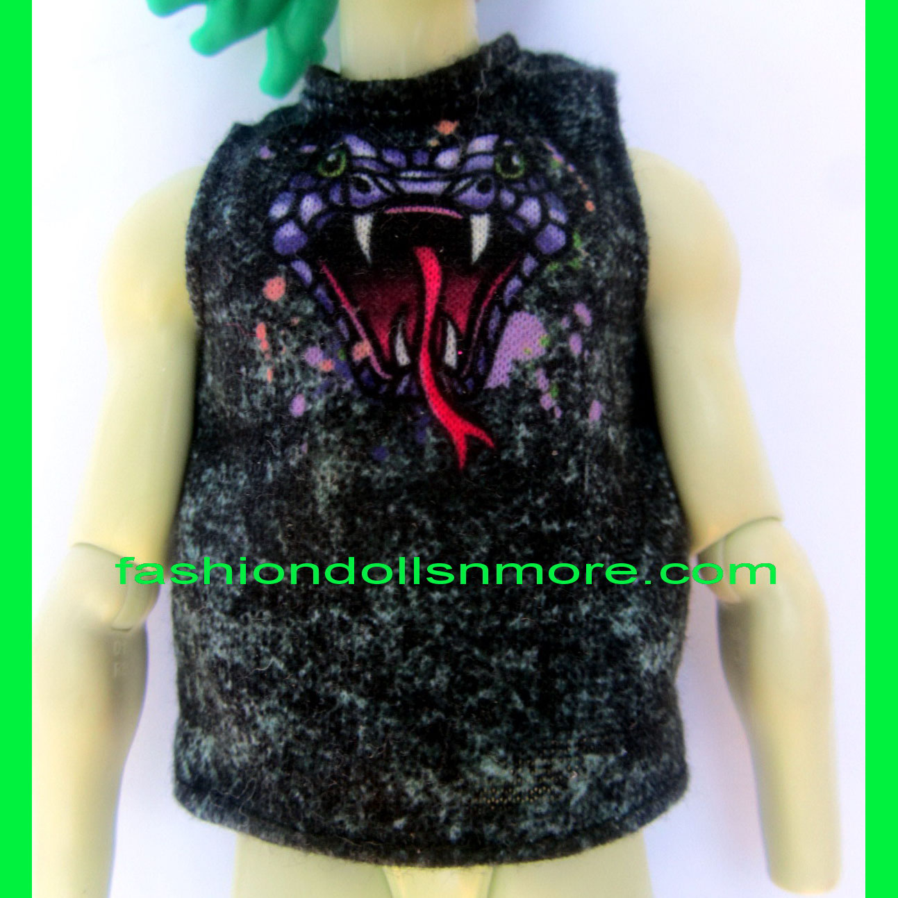 black-snake-top-g3-signature-deuce-gorgon fashiondollsnmore.com